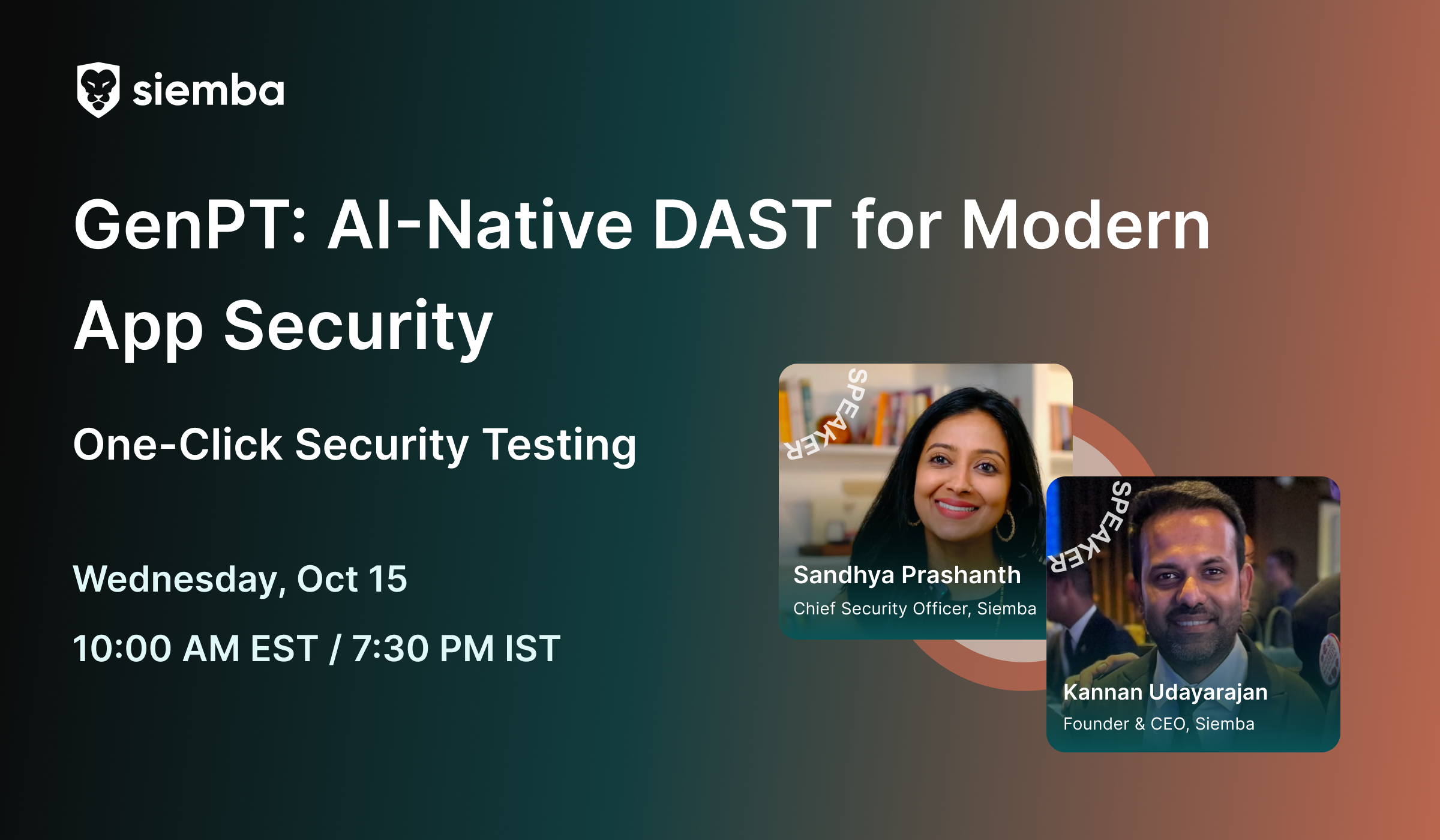 Webinar: Meet GenPT - AI-Native DAST Platform